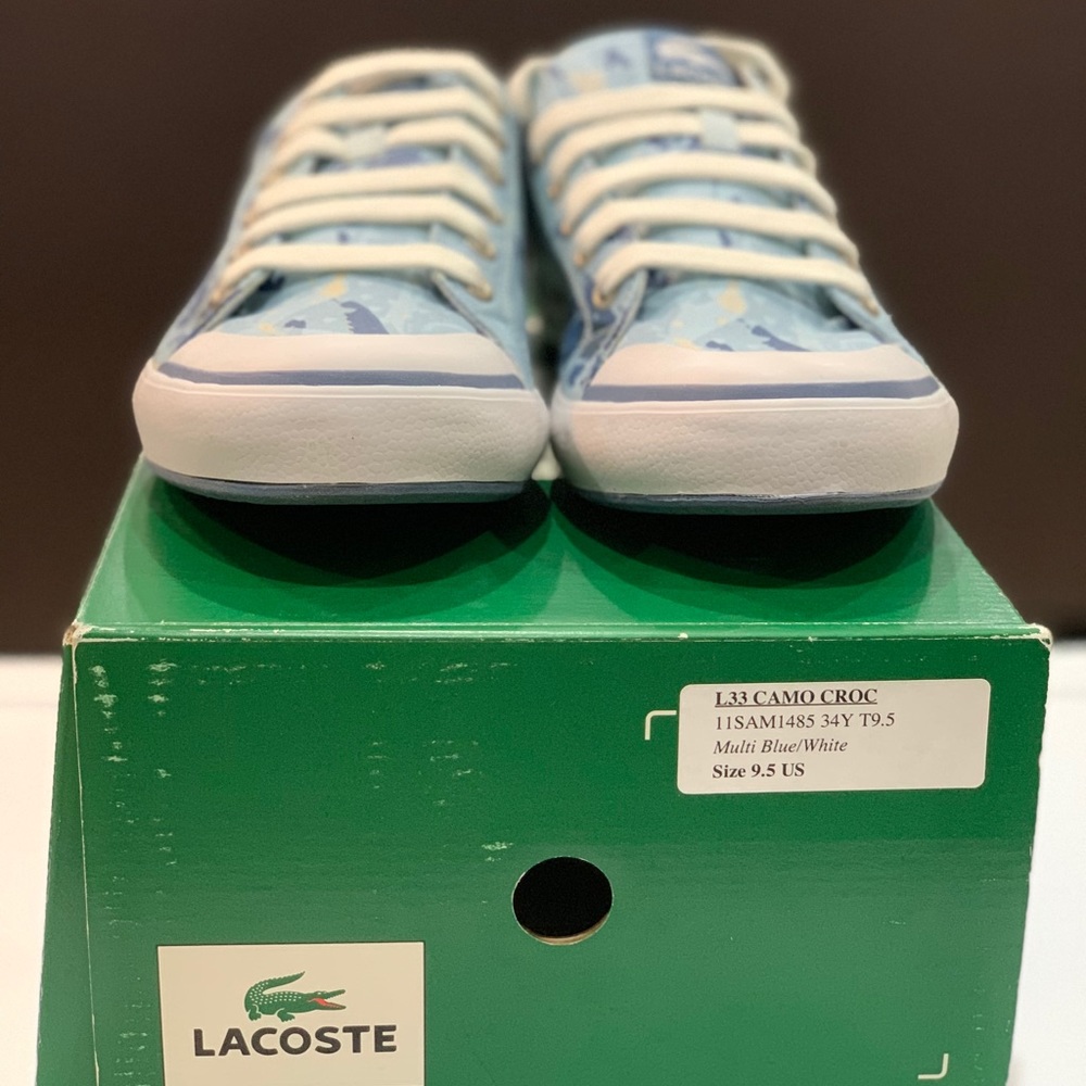 Lacoste Camo Croc Sneakers - Gem